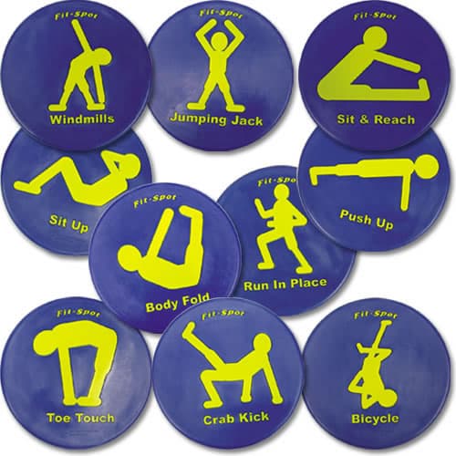 Fit-Spots 9 in. Poly Spots (10-Pack)