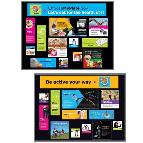 MyPlate Food & Activity Bulletin Board Kit