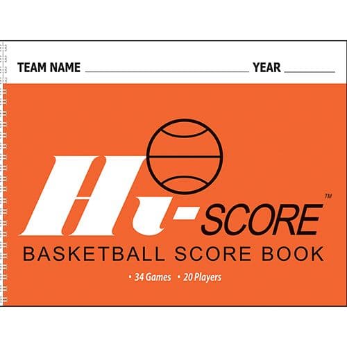 Hi-Score Basketball Scorebook