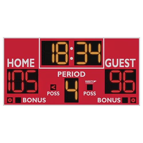 8' x 4' Basketball Scoreboard